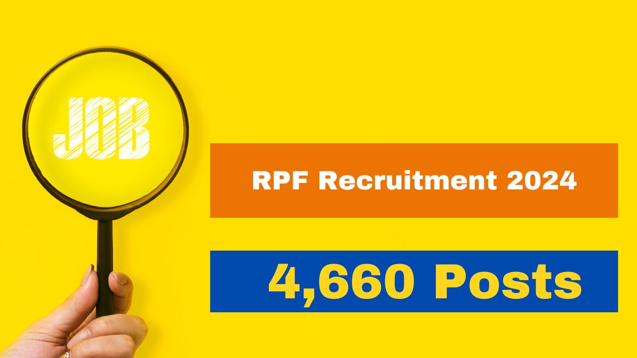 RRB RPF Recruitment 2024: Application For 4660 SI, Constable Posts To ...