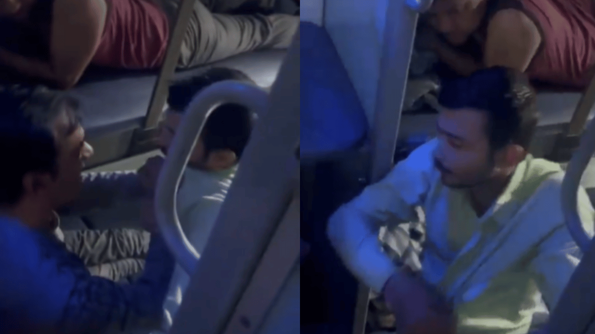 Drunk Man vs Train Passengers: Viral Video Earns ‘Peak Entertainment ...