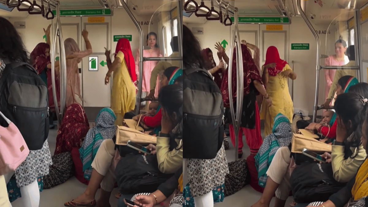 Delhi Metro Turns Into ‘Sangeet Venue’; Video Of Women Dancing In Train ...