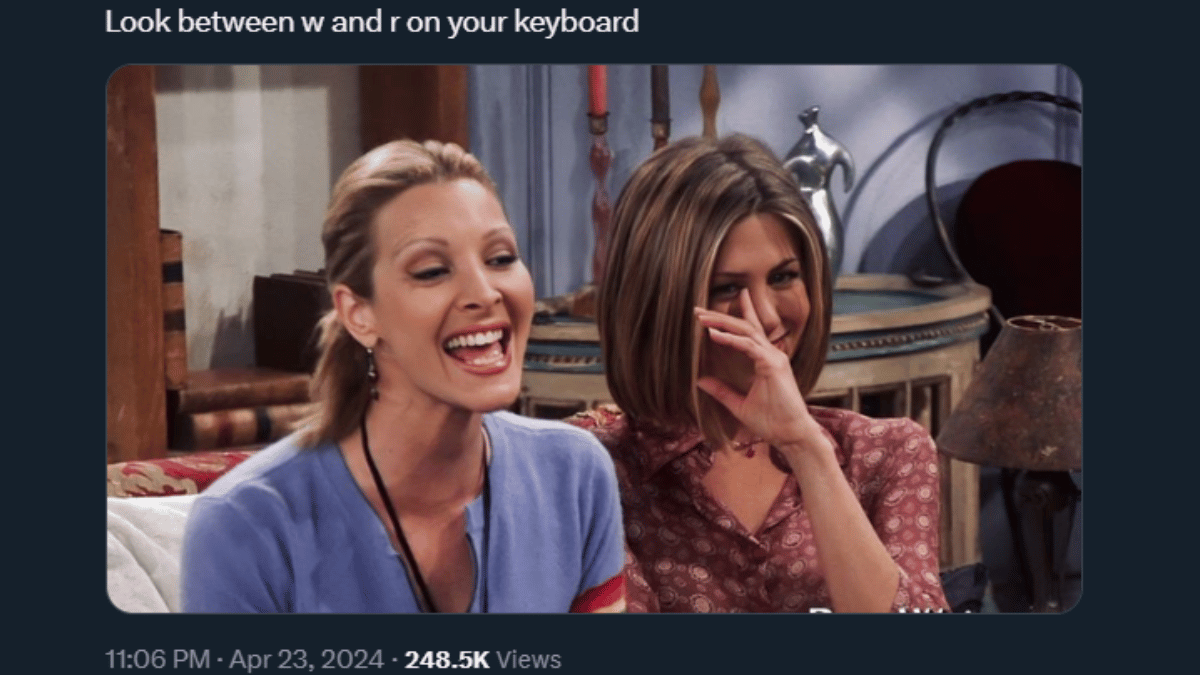 Look Between Your Keyboard Viral Trend Takes Over X As Netizens Join ...