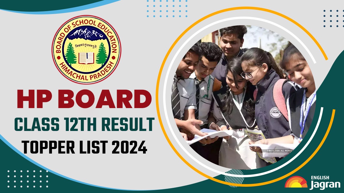 HPBOSE Topper List 2024 Class 12: HP Board 12th Result Topper List ...