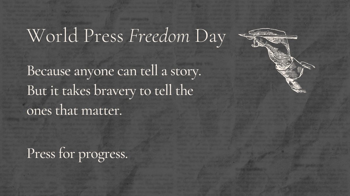 World Press Freedom Day 2024: Wishes, Messages, Quotes, WhatsApp And ...