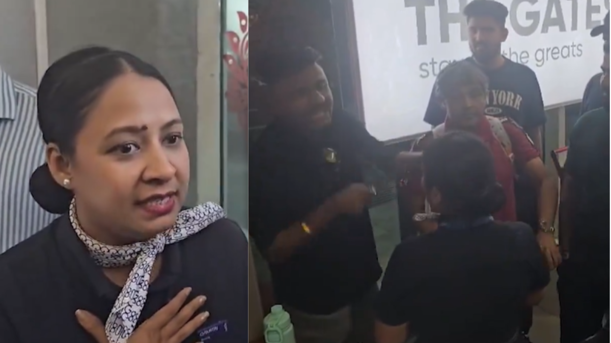 Angry Flyers Engaged In Verbal Spat With IndiGo Staff Over Flight Delay ...