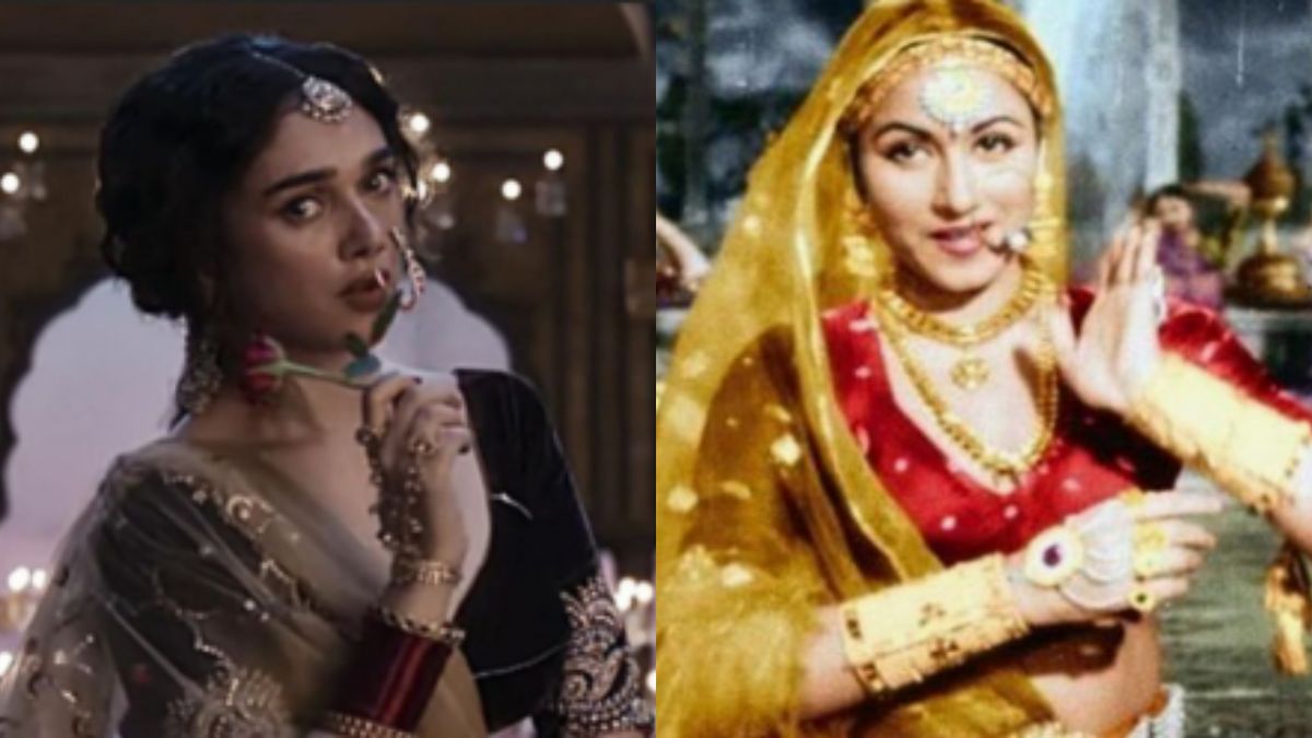 Aditi Rao Hydari's Gaja Gamini Walk In Heeramandi Gets Compared To ...