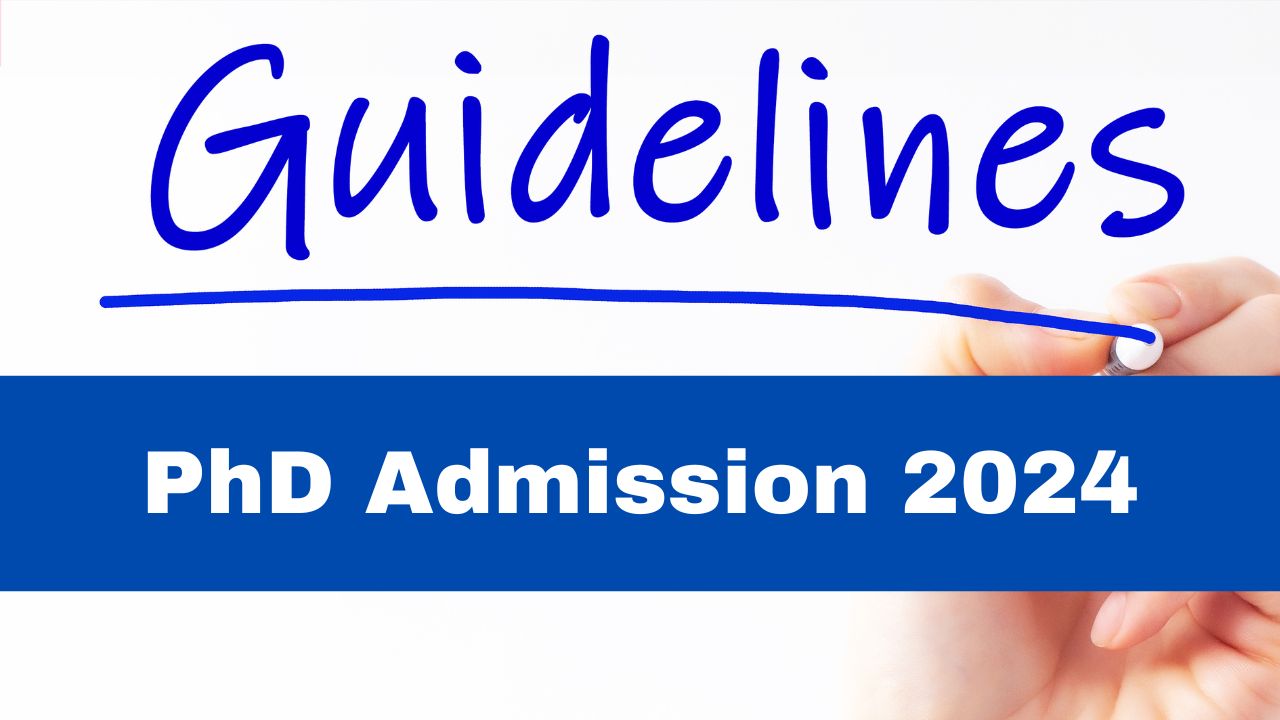 PhD Admission 2024: DU Releases PhD Admission Guidelines; Check Details