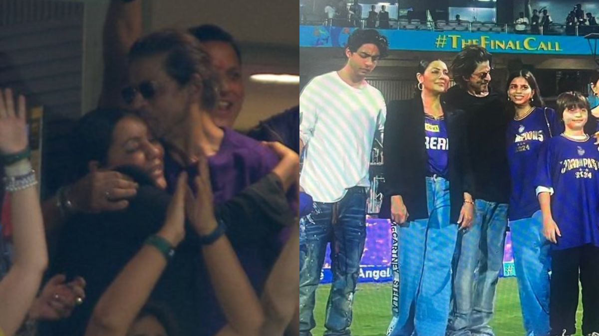 Shah Rukh Khan Celebrates KKR IPL 2024 Victory With Family, Hugs ...