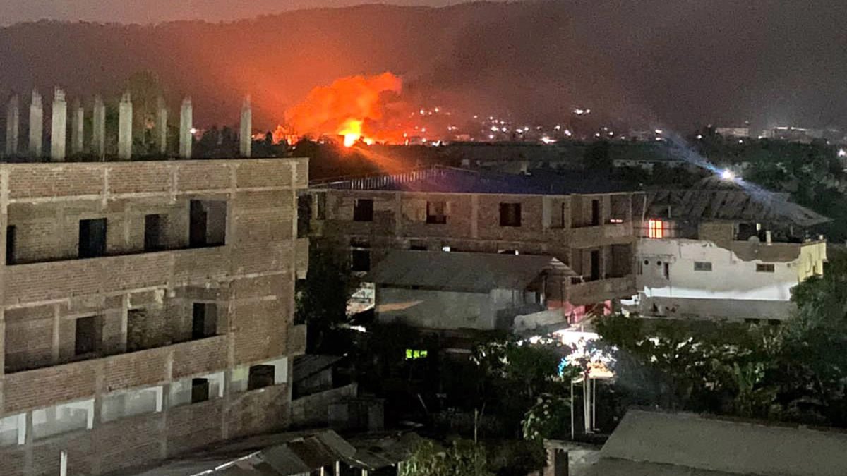 Manipur Violence: Police Outpost, Several Houses Set On Fire By ...