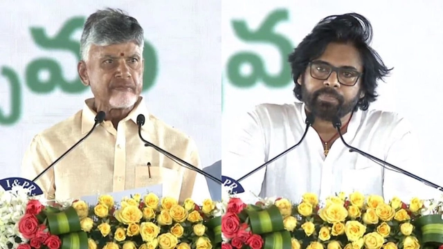 Chandrababu Naidu Takes Oath As Andhra Pradesh CM; Pawan Kalyan Sworn In As Deputy CM