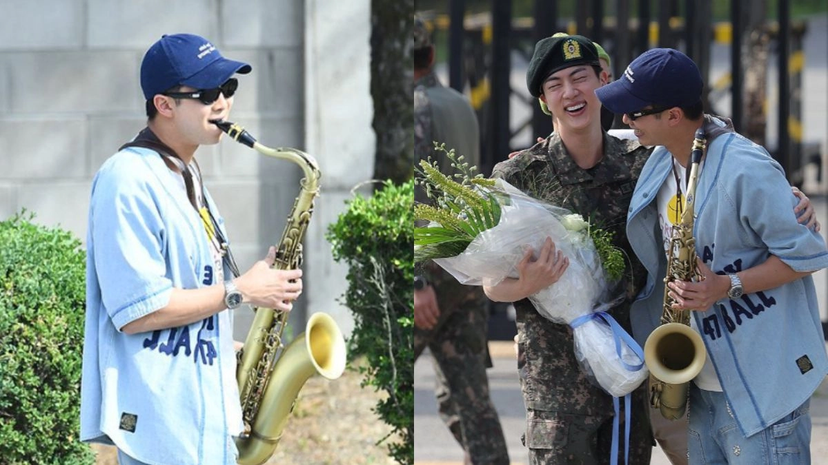 BTS Jin Gets Pissed Off With RM At His Military Discharge Ceremony Due ...