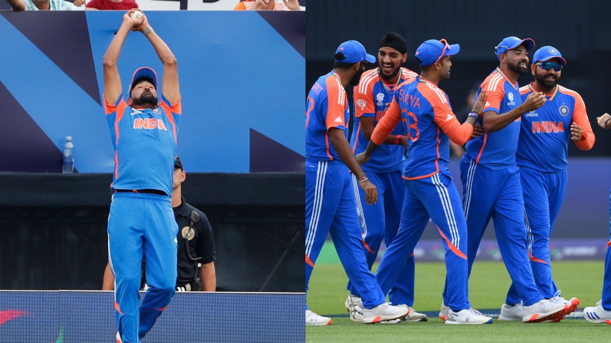 IND vs USA, T20 World Cup 2024: Mohammed Siraj Pulls Off Stunning Flying Catch On Boundary-line ...