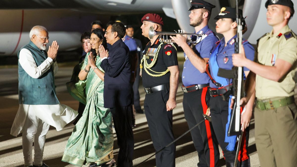 PM Modi Touches Down In Italy's Apulia For G7 Summit, Several Bilateral ...