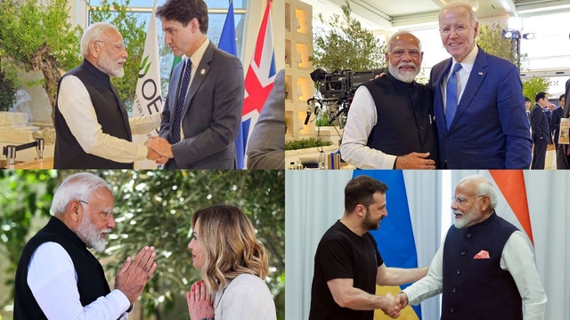 PM Modi's Mega Outreach At G7 Summit, Holds Talks With Justin Trudeau, Joe Biden In Italy | Key ...