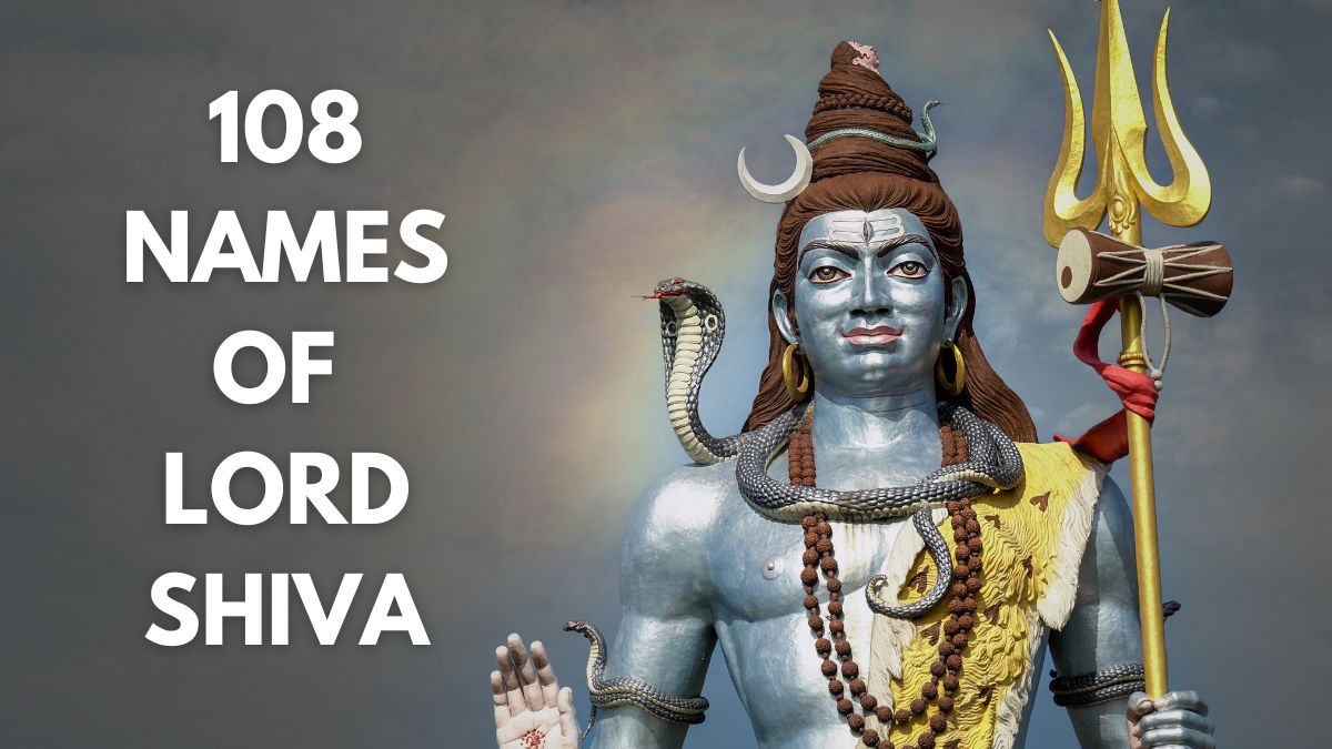 Check 108 Names Of Lord Shiva With Meanings: Recite Shiva Ashtottara ...