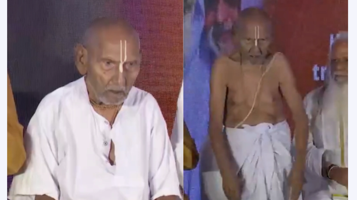 Mumbai: 127-Year-Old Padma Shri Awardee Swami Sivananda Performs Yoga ...