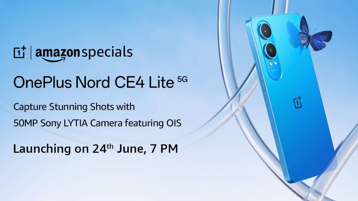 OnePlus Nord CE 4 Lite Launch Date In India Set For June 24 Amazon
