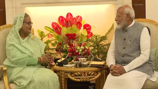 PM Modi holds bilateral talks with Bangladeshi counterpart Sheikh Hasina