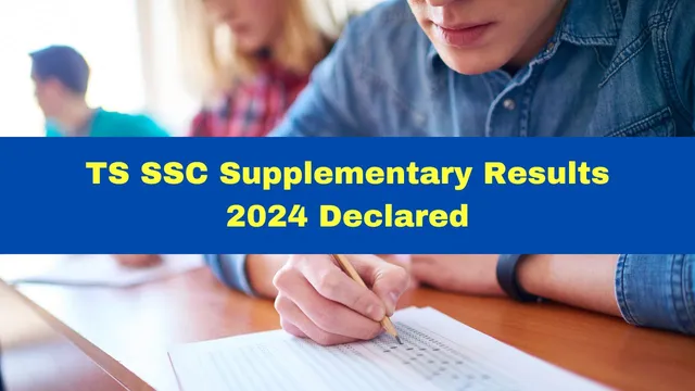TS SSC Supplementary Results 2024 Out At bse.telangana.gov.in; Here's How To Check Mark Memo