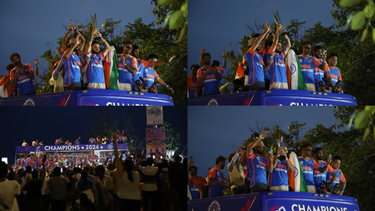 Team India's Victory Parade LIVE: Rohit Sharma-led Team India Reach ...