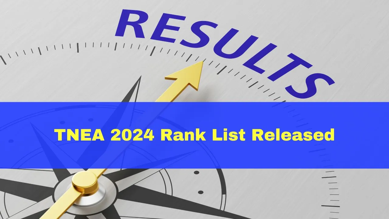 TNEA 2024 Rank List Declared At tneaonline.org; Here's How To Check