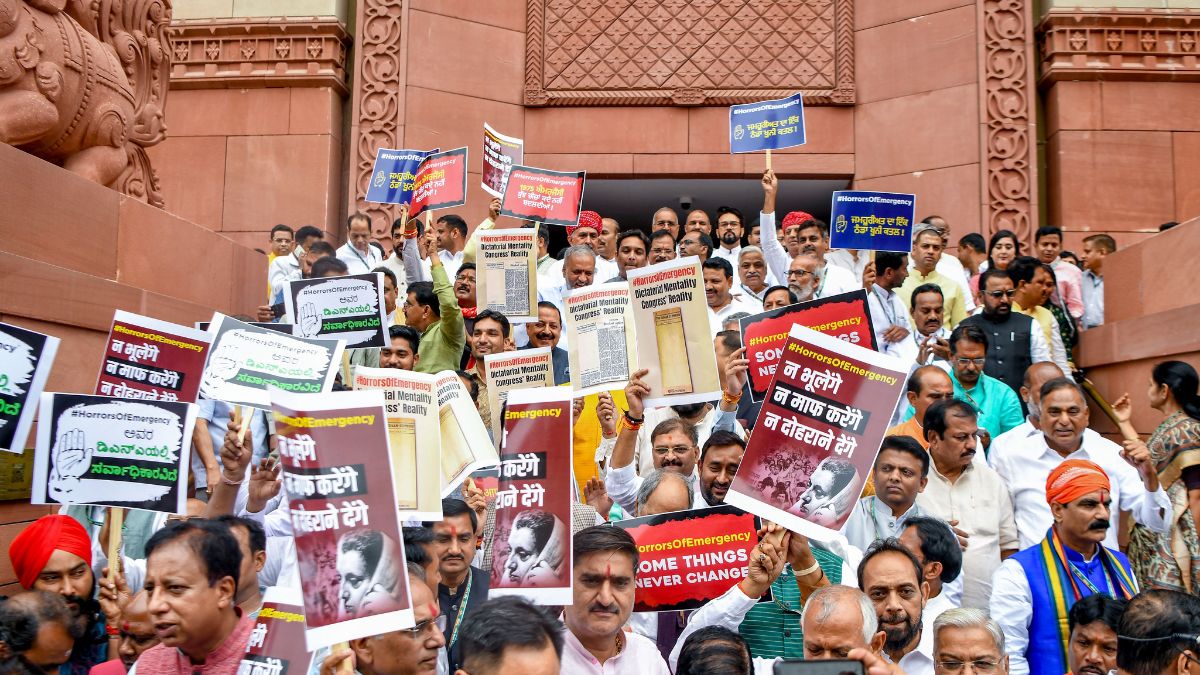 Centre Declares June 25 As 'Samvidhaan Hatya Diwas' To Mark Emergency ...