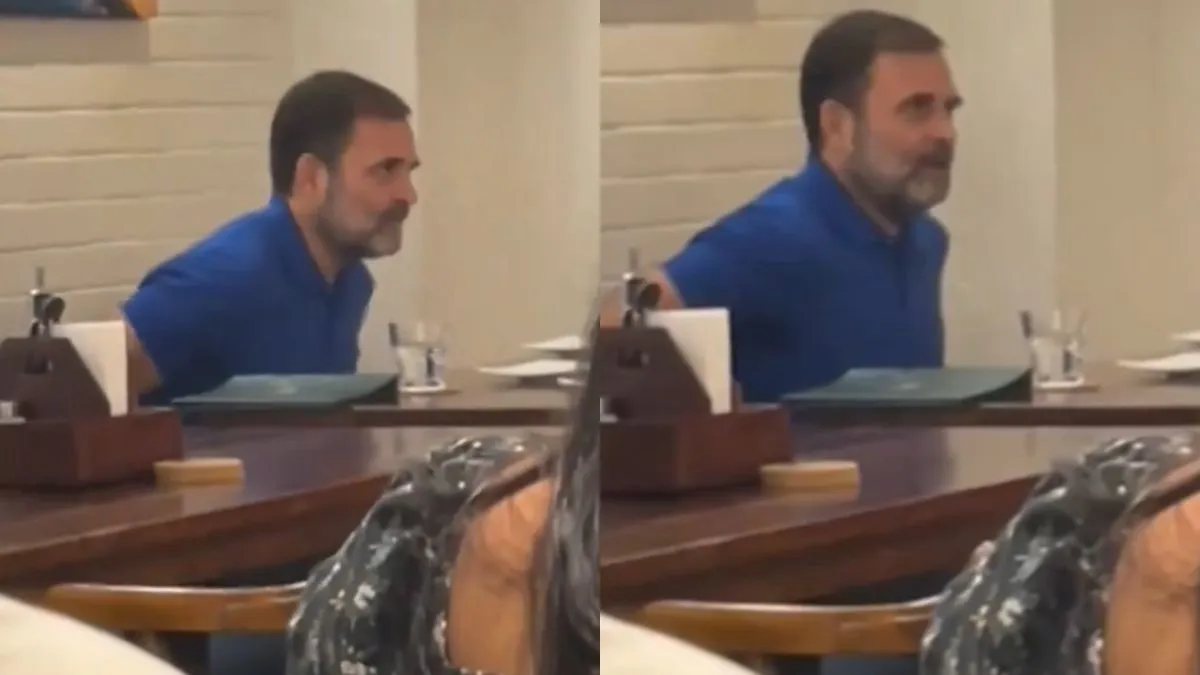 Rahul Gandhi Spotted At Delhi Pizzeria, Congress Leader's Casual Dining ...