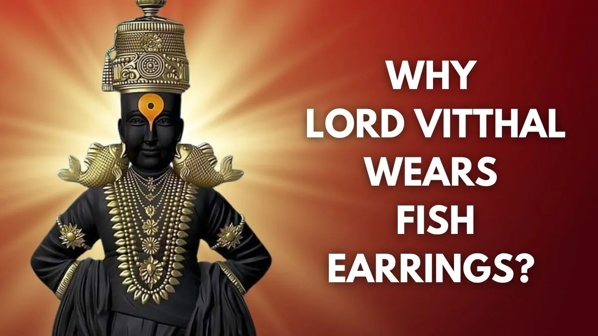 Why Lord Panduranga Vitthal Wears Fish Earrings Or Makara Kundal In ...