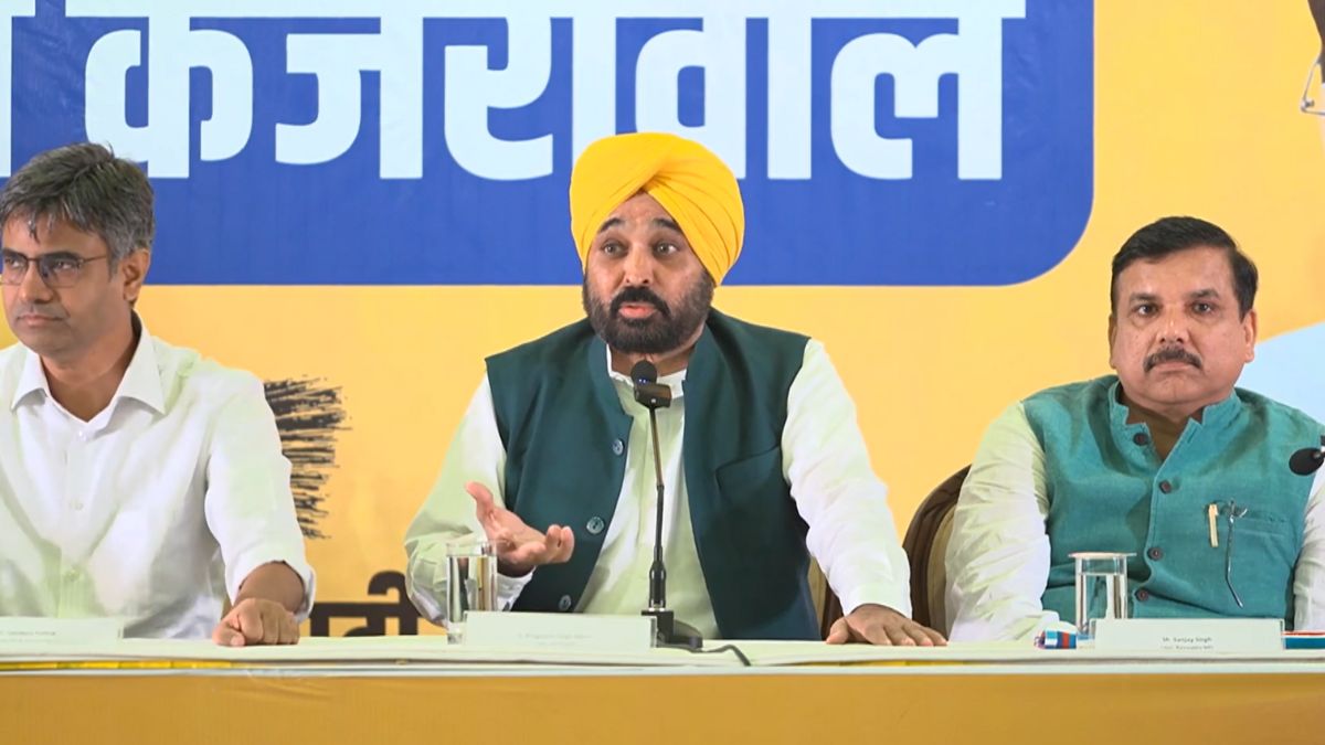 Aap To Go Solo In Haryana Assembly Election 2024 Announces Punjab Cm