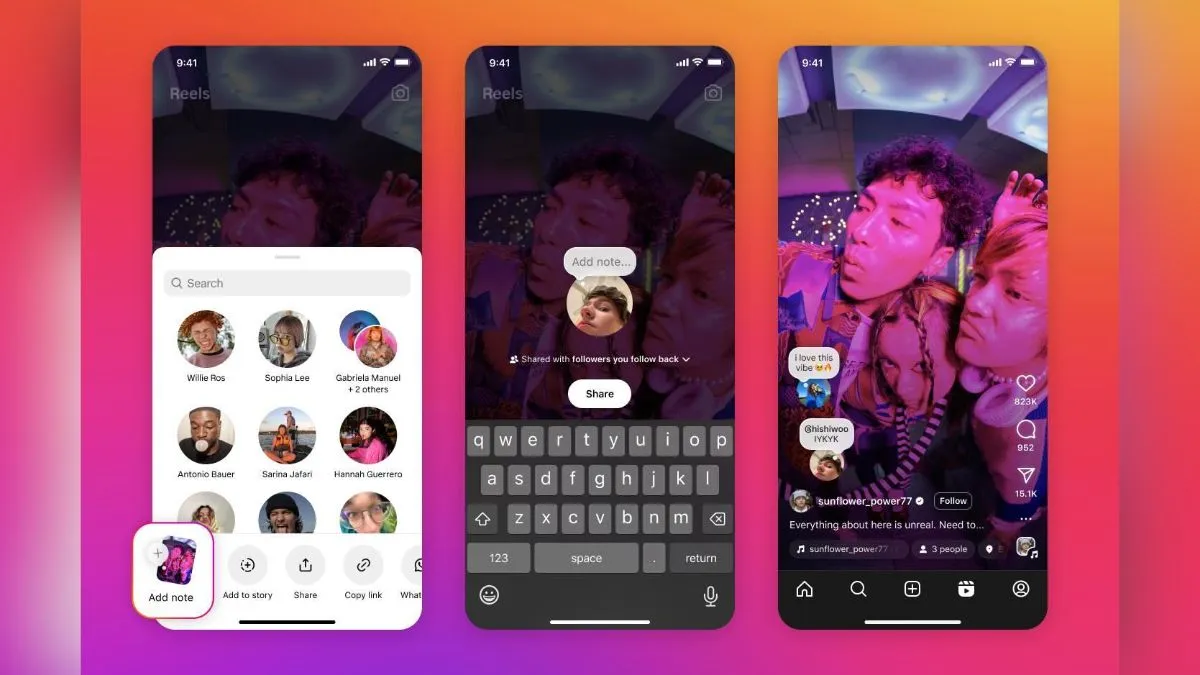 Instagram Users Can Now Post Temporary Notes On Reels And Grid Posts ...