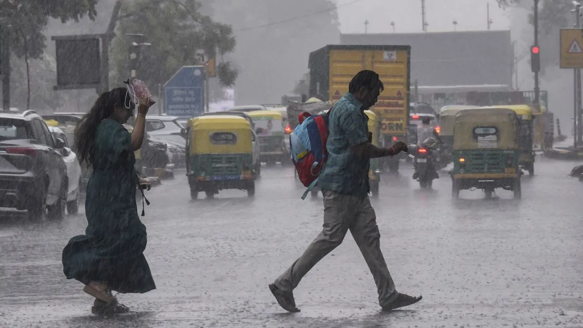 Delhi Weather Forecast: Rain With Thunderstorms Likely Today, IMD Issues 'Yellow' Alert