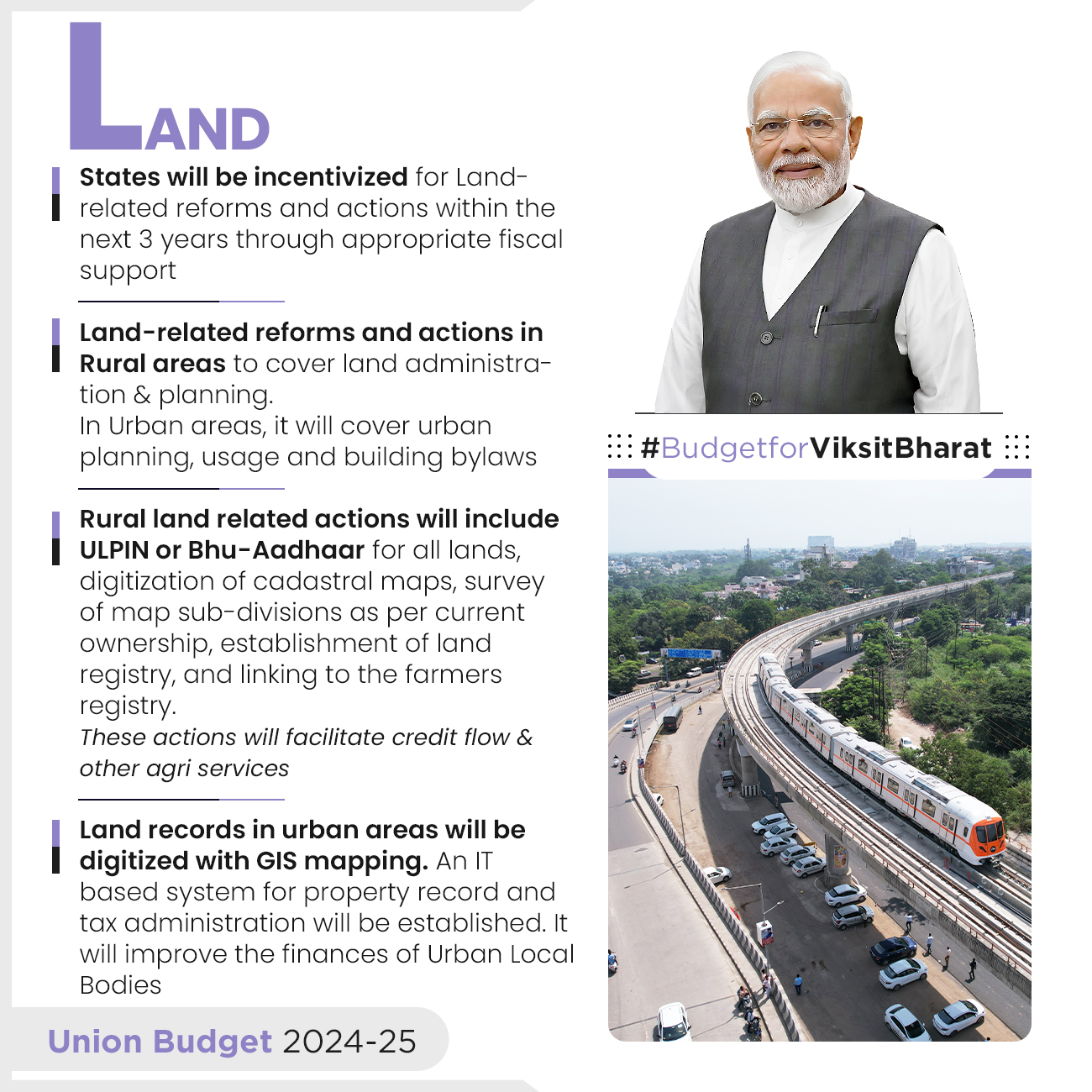 'Bhu-Aadhar' For All Rural Land Parcels, GIS-Based Digitisation For ...