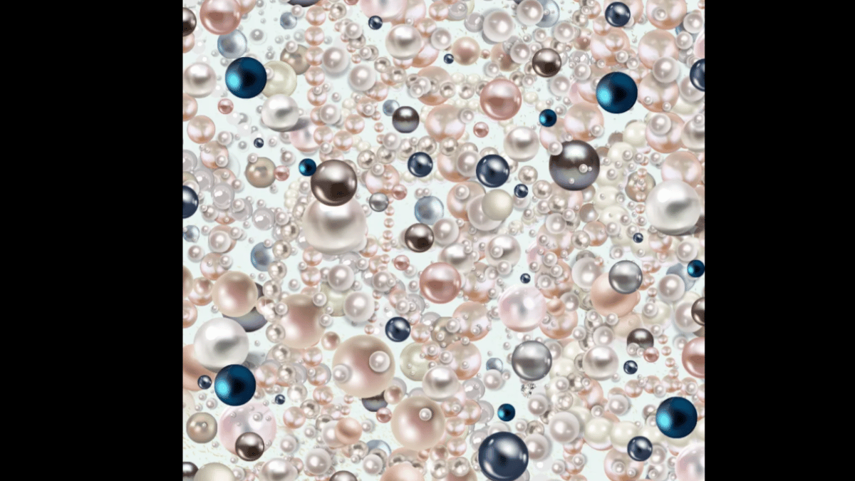 How Fast Can You Spot The Diamond Among Pearls | Optical Illusion