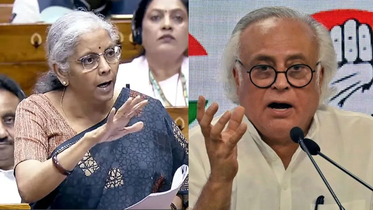'You Weren't Even There': Nirmala Sitharaman Reacts To Jairam Ramesh's Remark On NITI Aayog Meet