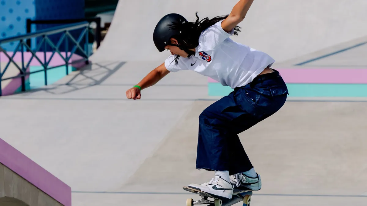 Paris Olympics 2024 Skateboarding: Japan's 14-year-old Yoshizawa Coco ...