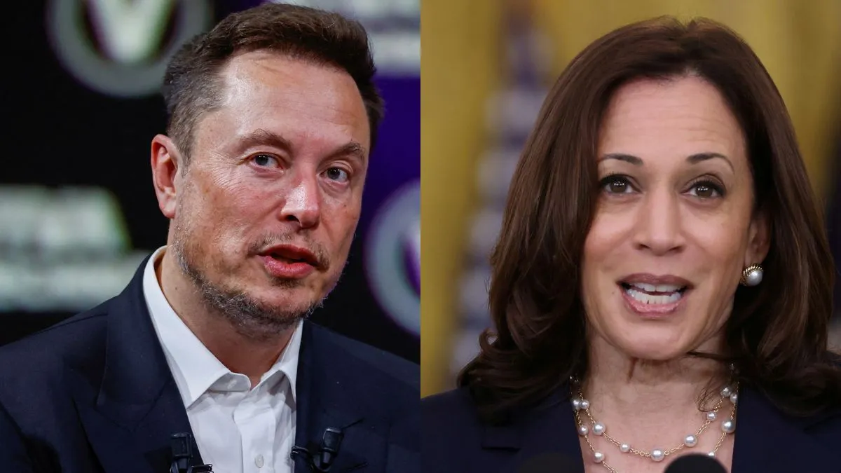 Elon Musk Shares AI-Generate Parody Ad Of Kamala Harris, Faces Backlash ...