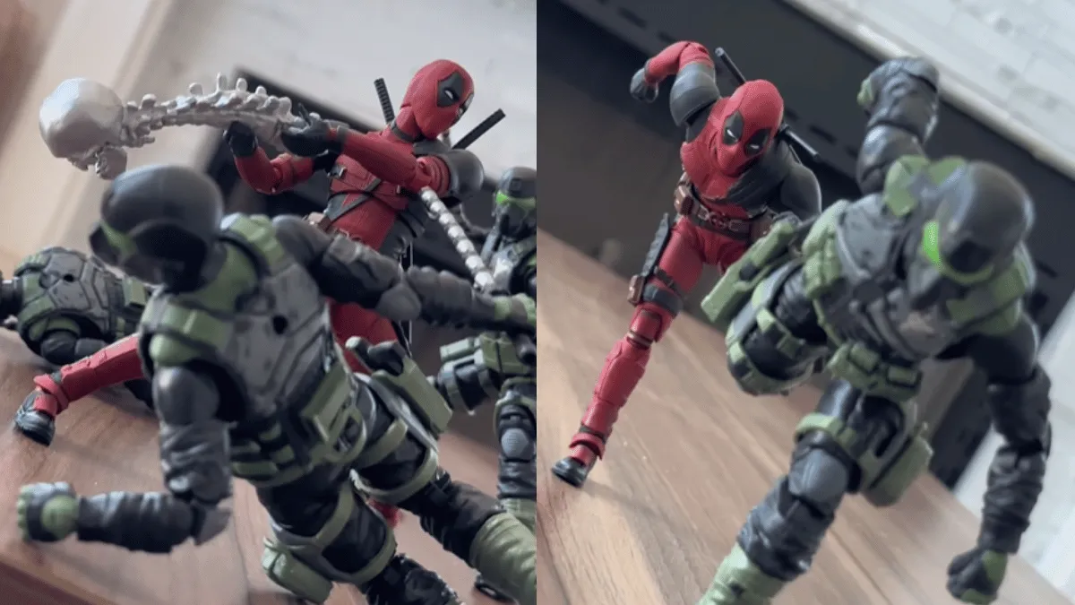 Fan Recreates Deadpool And Wolverine’s Opening Dance With Action ...