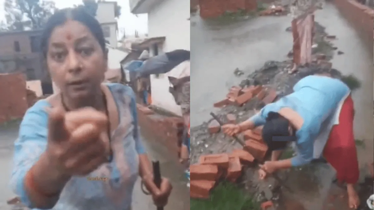 Woman Tears Off Her Clothes In Public While Fighting With A Man; Viral ...