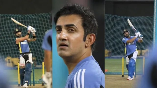 IND vs SL: Gautam Gambhir's Reaction Goes Viral As Virat Kohli, Rohit Sharma Smash Bowlers ...
