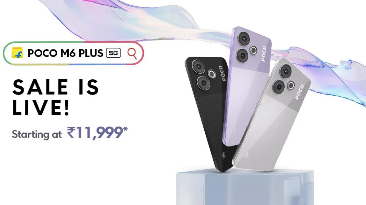 POCO M6 Plus 5G Goes On Sale In India Along With POCO Buds X1; Check ...