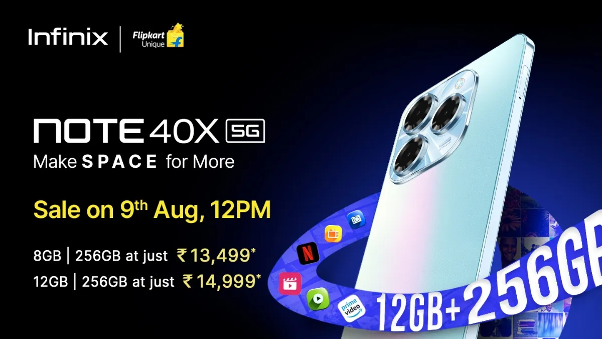 Infinix Note 40X 5G Launched In India With MediaTek Dimensity 6300 ...