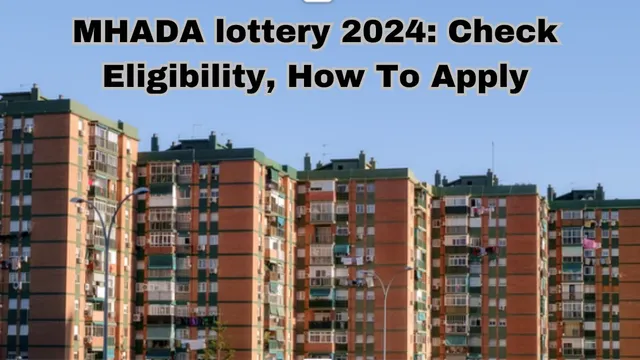 MHADA Lottery 2024: Application Opens Tomorrow For 2000 Homes In Mumbai ...