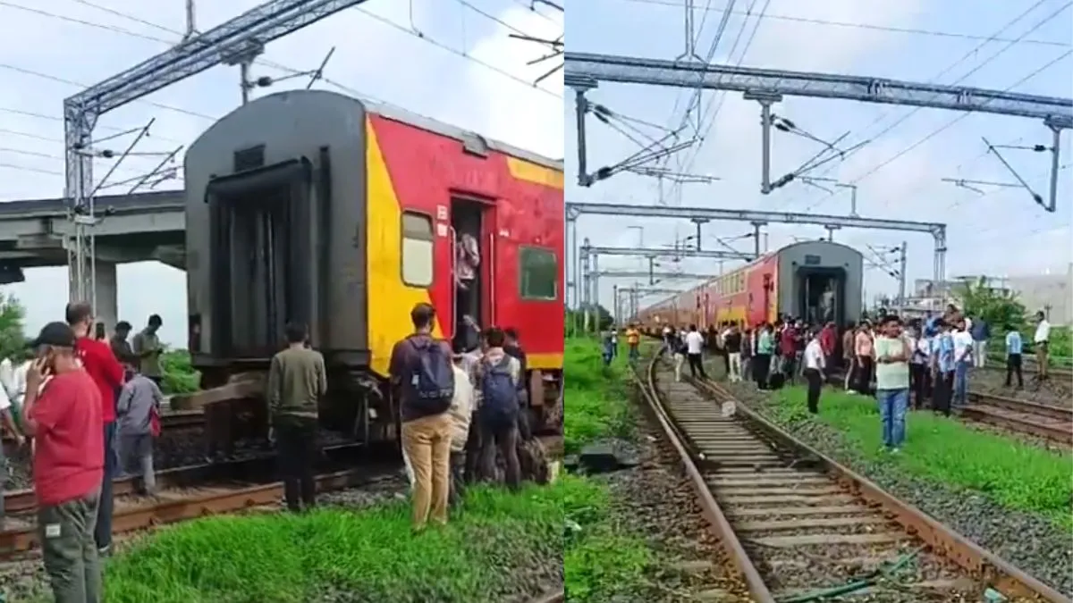 Ahmedabad-Mumbai Double Decker Train Coaches Get Detached From Engine ...