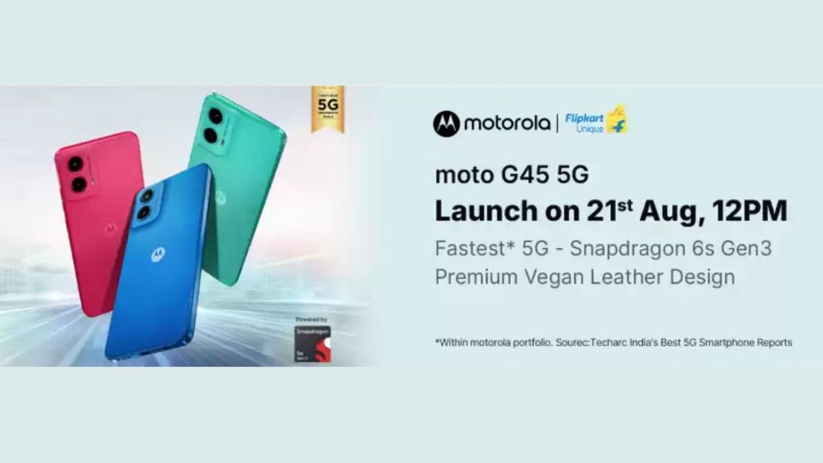 Moto G45 5G Launch Date In India Set For August 21; Check Price ...