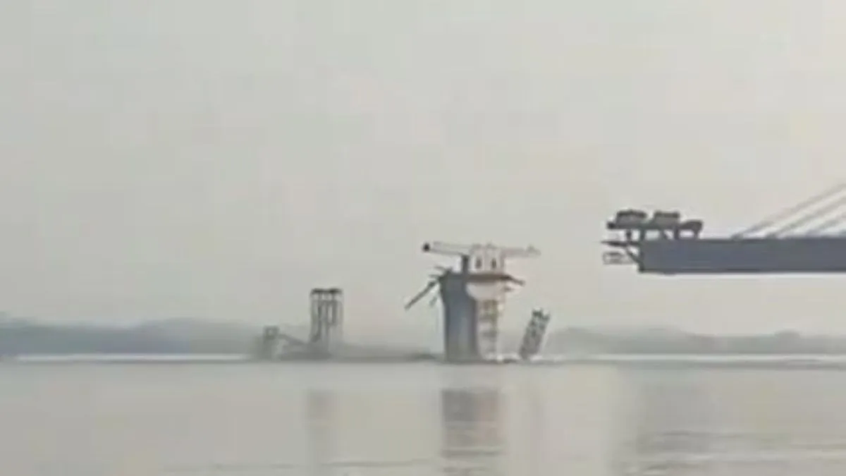 Bihar Bridge Collapse: Section Of Under-Construction Aguwani-Sultanganj ...