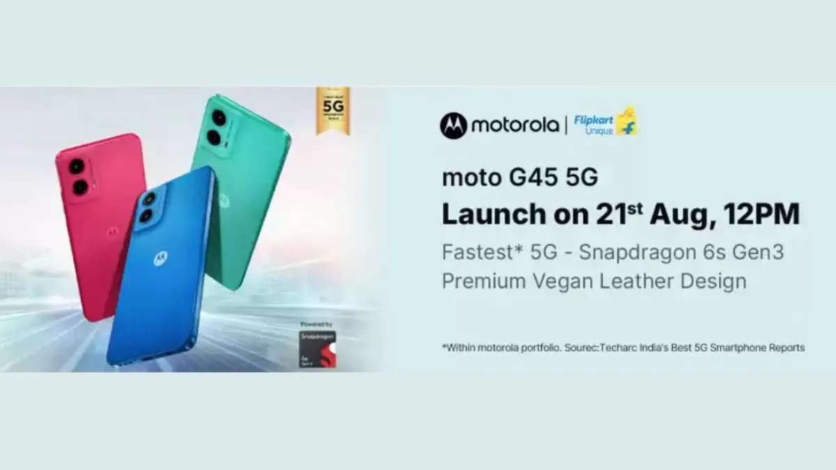 Moto G45 5G Specifications Revealed Ahead Of August 21; Check Price ...