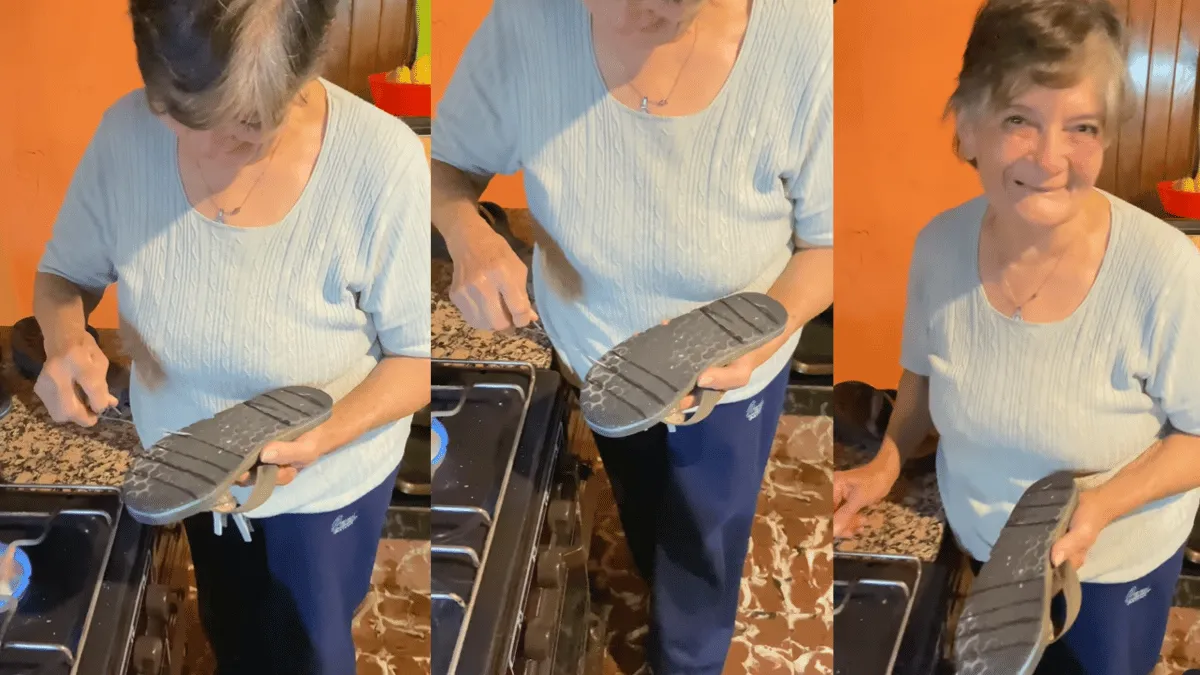 Grandma’s Hilarious Hack To Restore Slippery Slipper’s Sole Is Too ...