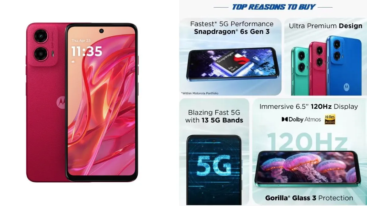 Moto G45 5G Price In India: Motorola Launches New Entry-Level ...