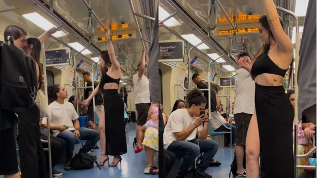 Woman Slaps Man For Secretly Filming Her Inside Metro | VIRAL VIDEO