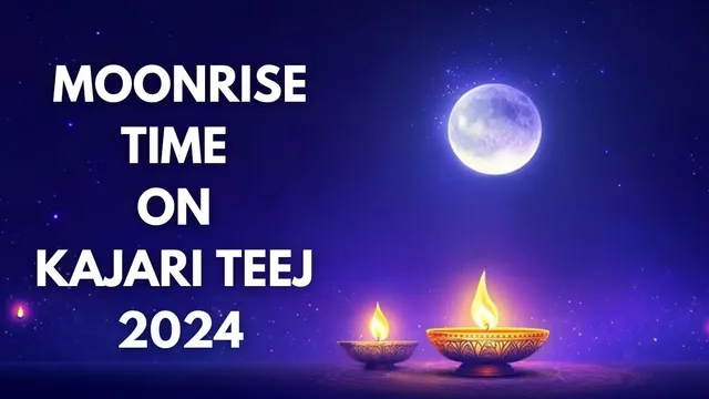 Moonrise Time Today: Kajari Teej Moonrise Timings For Breaking Fast ...