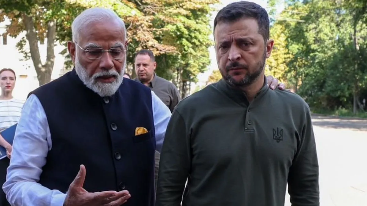 PM Modi Reaches Kyiv After Concluding Poland Visit