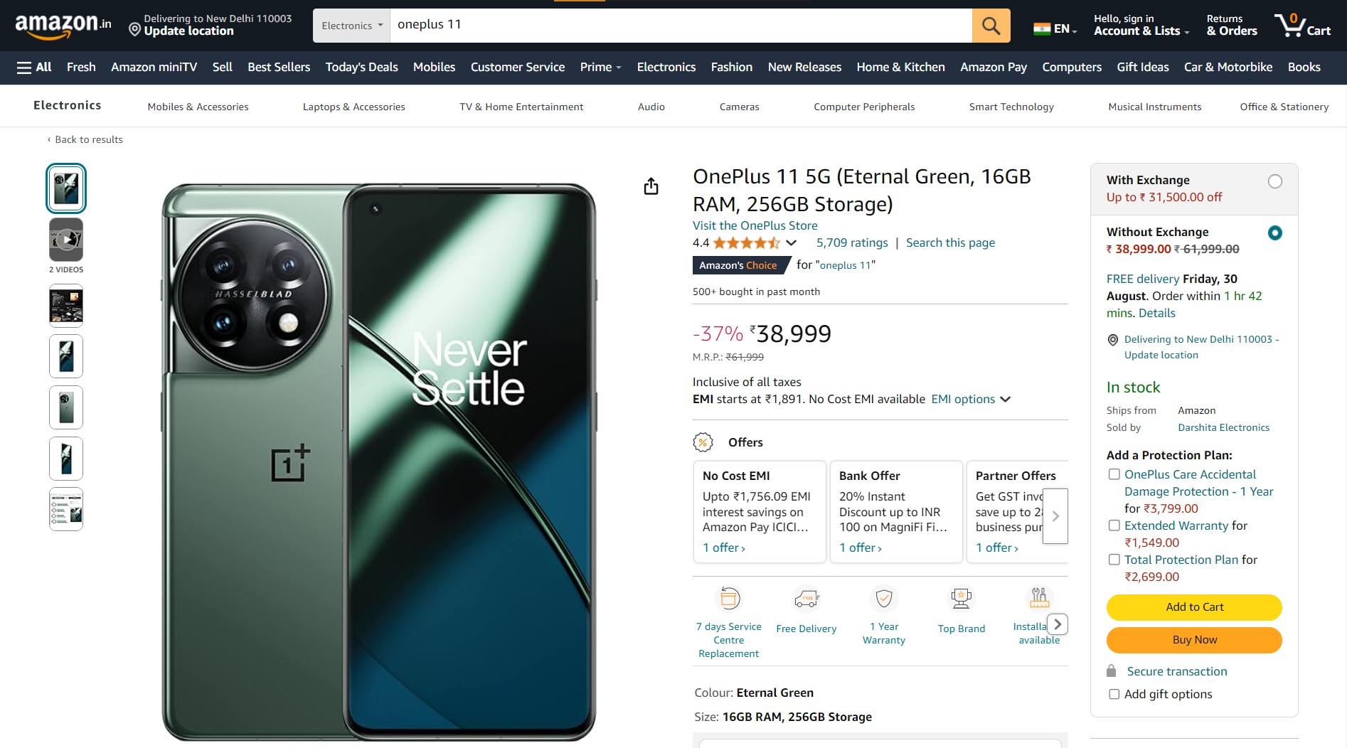 OnePlus 11 Price Drops By Rs 23,000: Flagship With 16GB RAM, Snapdragon ...